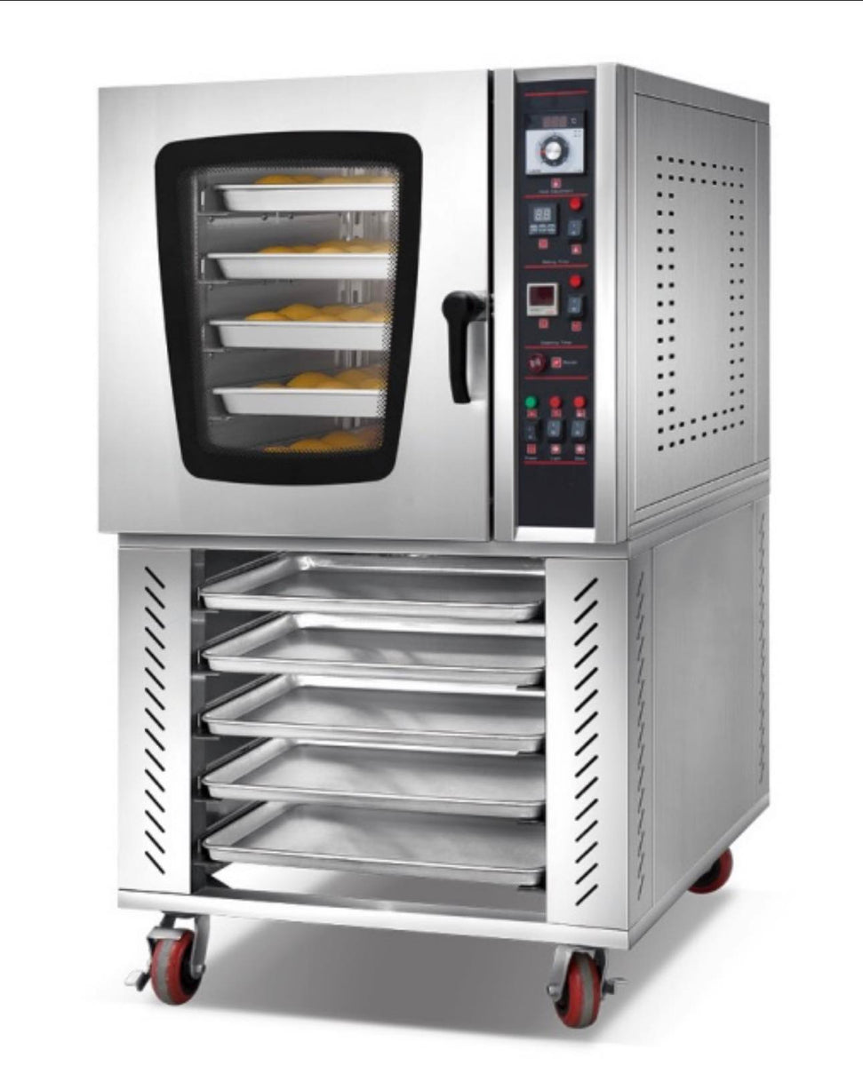 5 Tray Gas Convection Oven with Shelf – Eco Prima Home and Commercial ...
