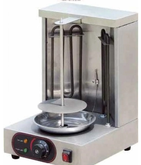 1 Burner Electric Shawarma Machine, L295 x W345 x H455 mm – Eco Prima ...