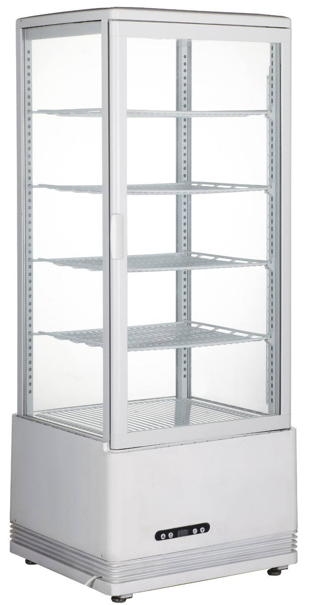 Upright Chiller Showcase, 4-Layer, Black L425 X W380 X H988 MM – Eco ...