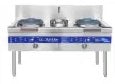 Two Range Hob High Pressure Wok Burner, L1360 x D800 x H800 mm – Eco ...