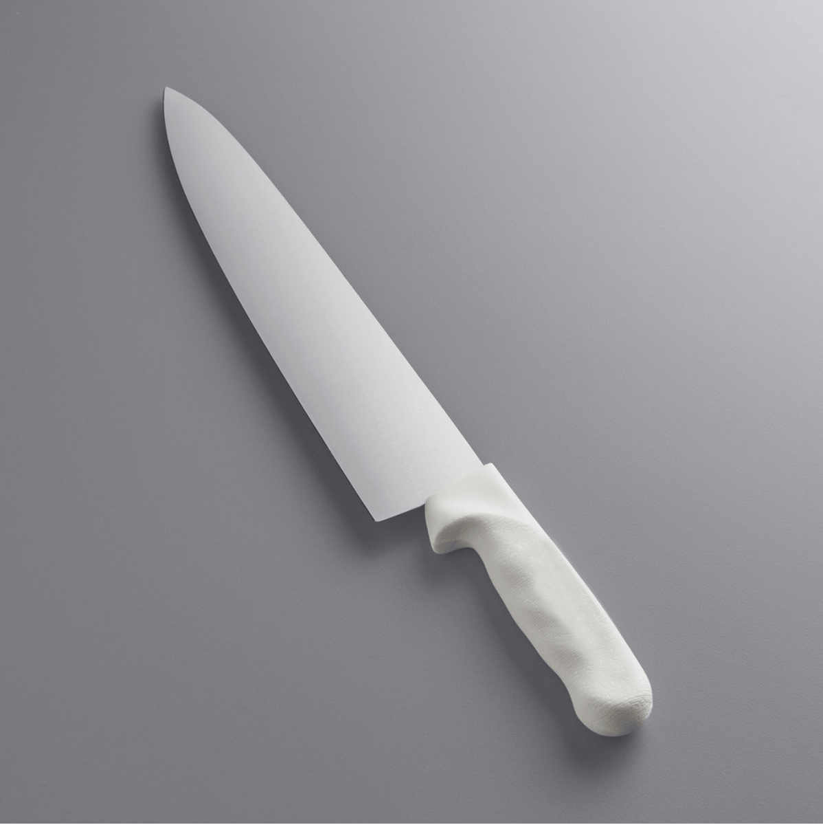 10" White Chef Knife – Eco Prima Home and Commercial Kitchen Supply