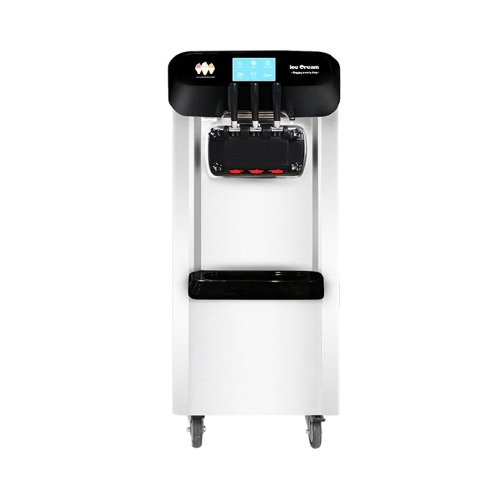 Soft Ice Cream/Yogurt Maker Machine w/ 7" touchscreen and 3 nozzles ...